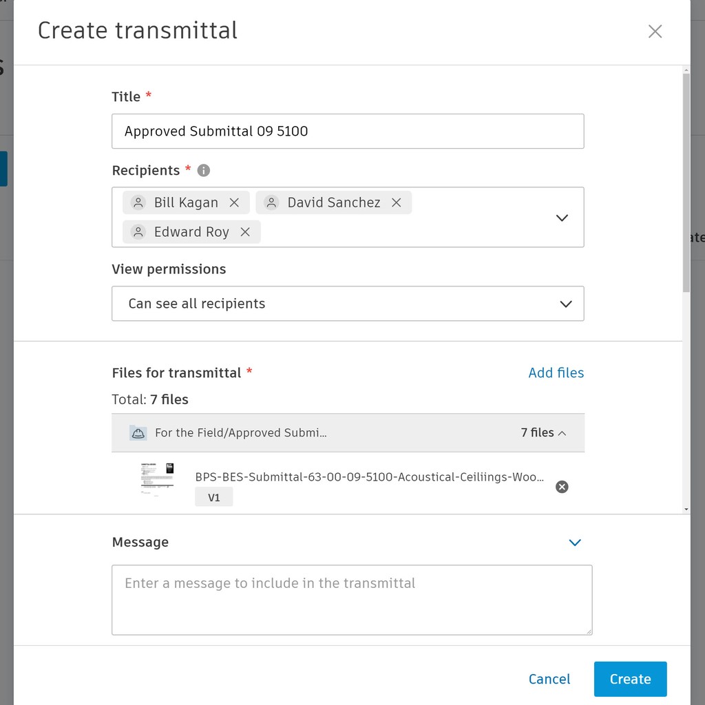 Transmittal Software for Construction | Autodesk Construction Cloud