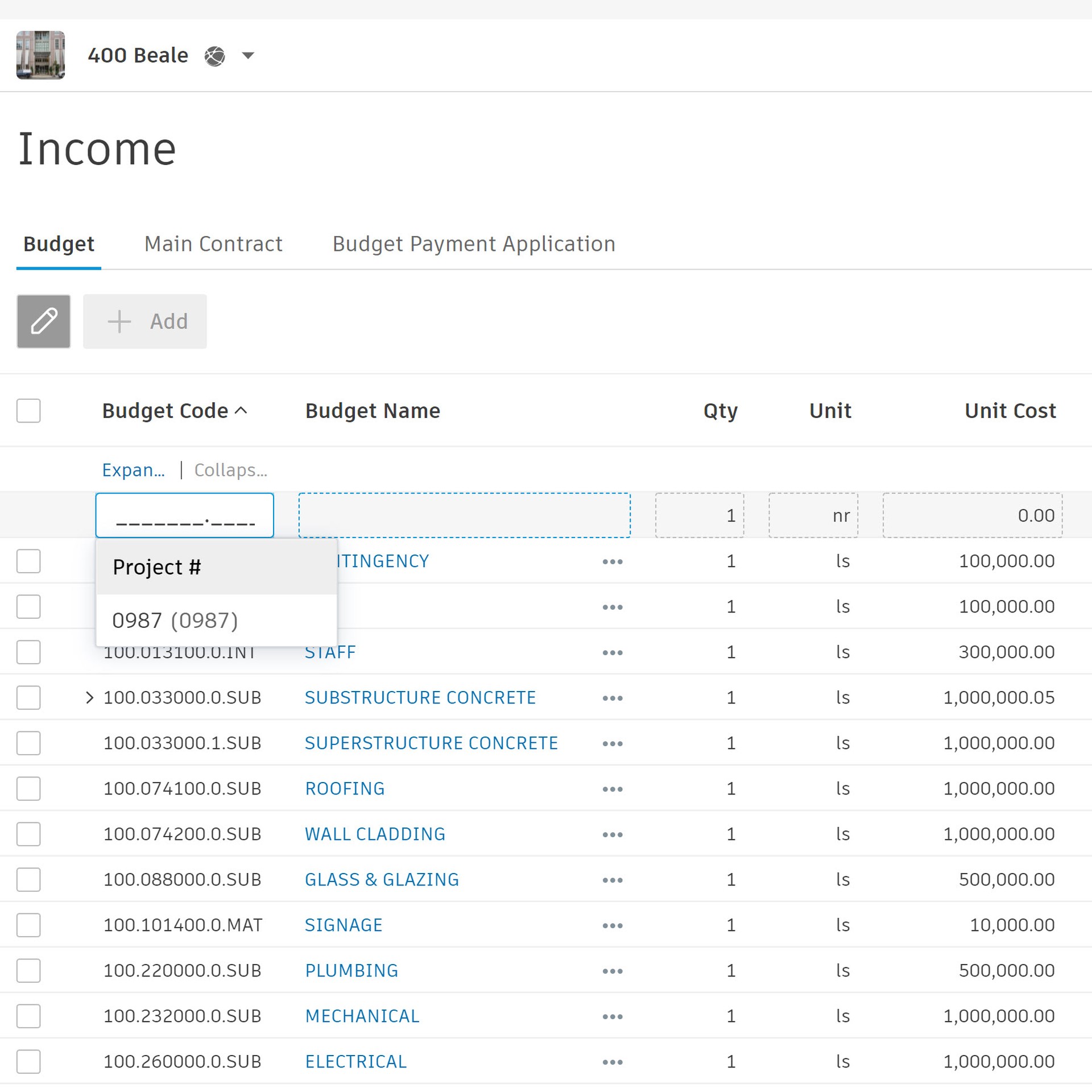 Construction Budget and Income Tracking | Autodesk Construction Cloud