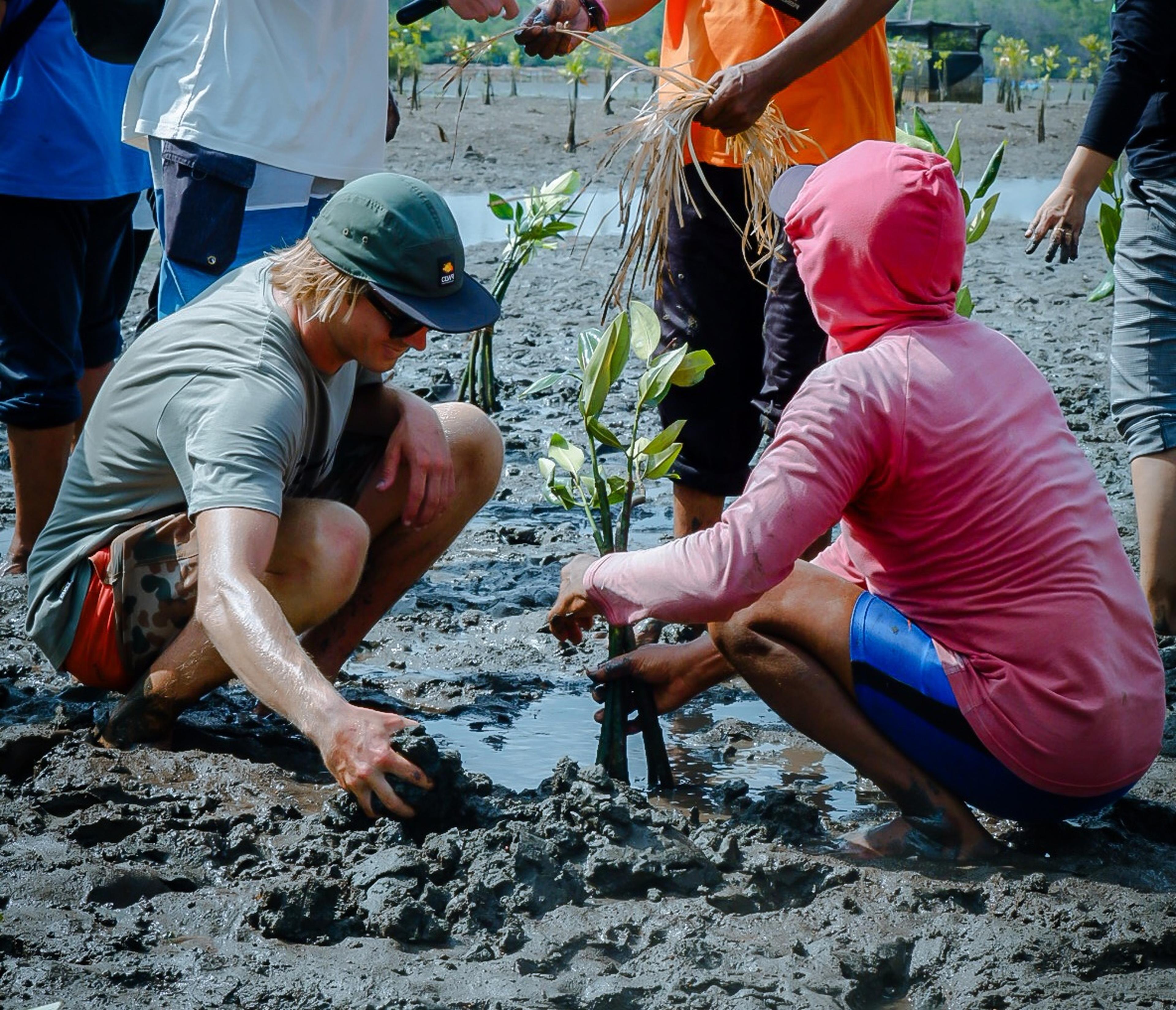 upskill Udayana's Excursion Postgraduate: Mangrove Planting Community Outreach