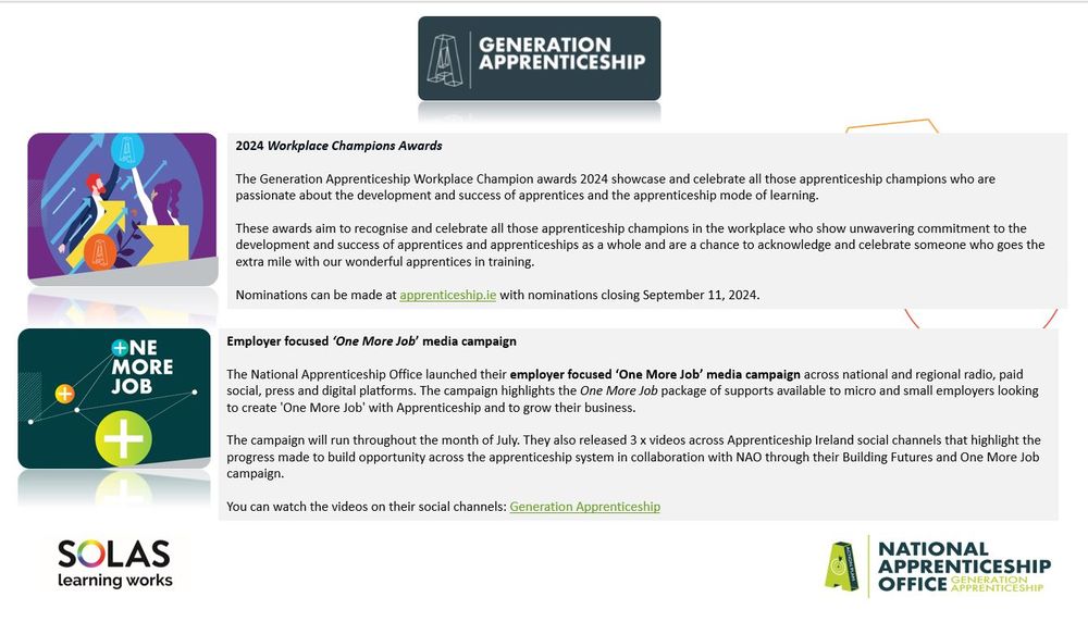 Solas | Learning Works | Creating Pathways