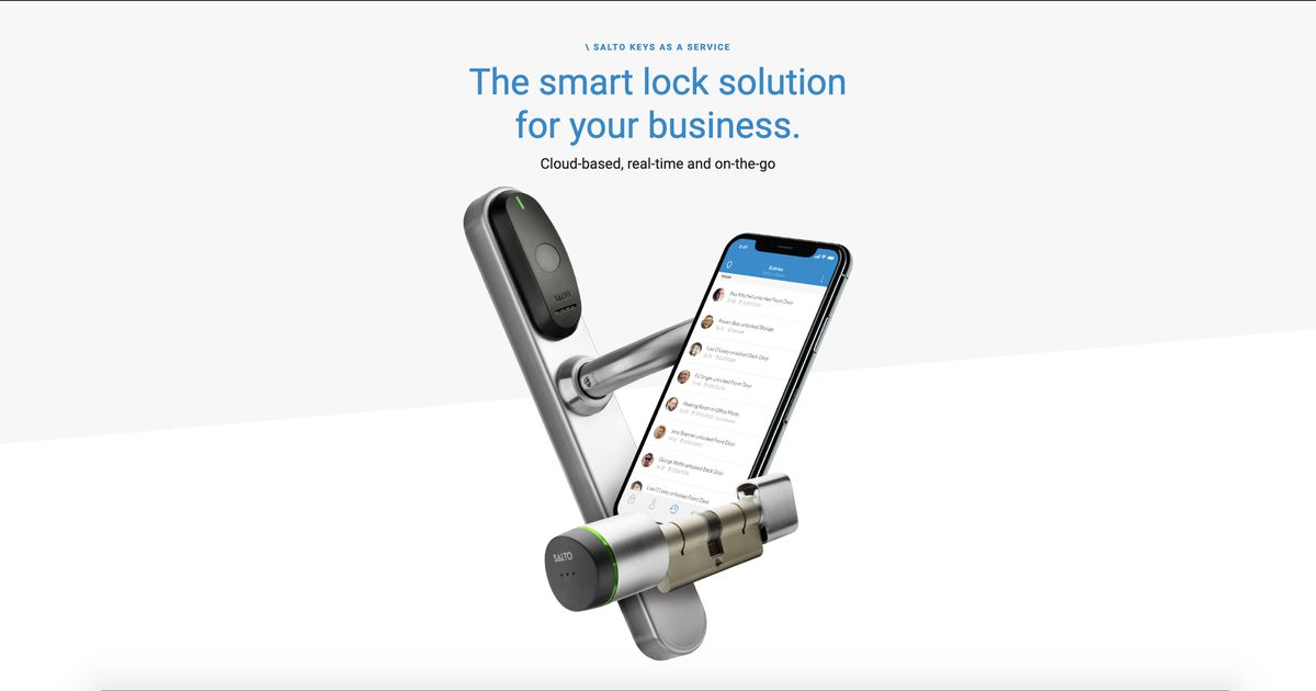 Home - SALTO KS | Cloud-Based Smart Locks, Wireless Access Control