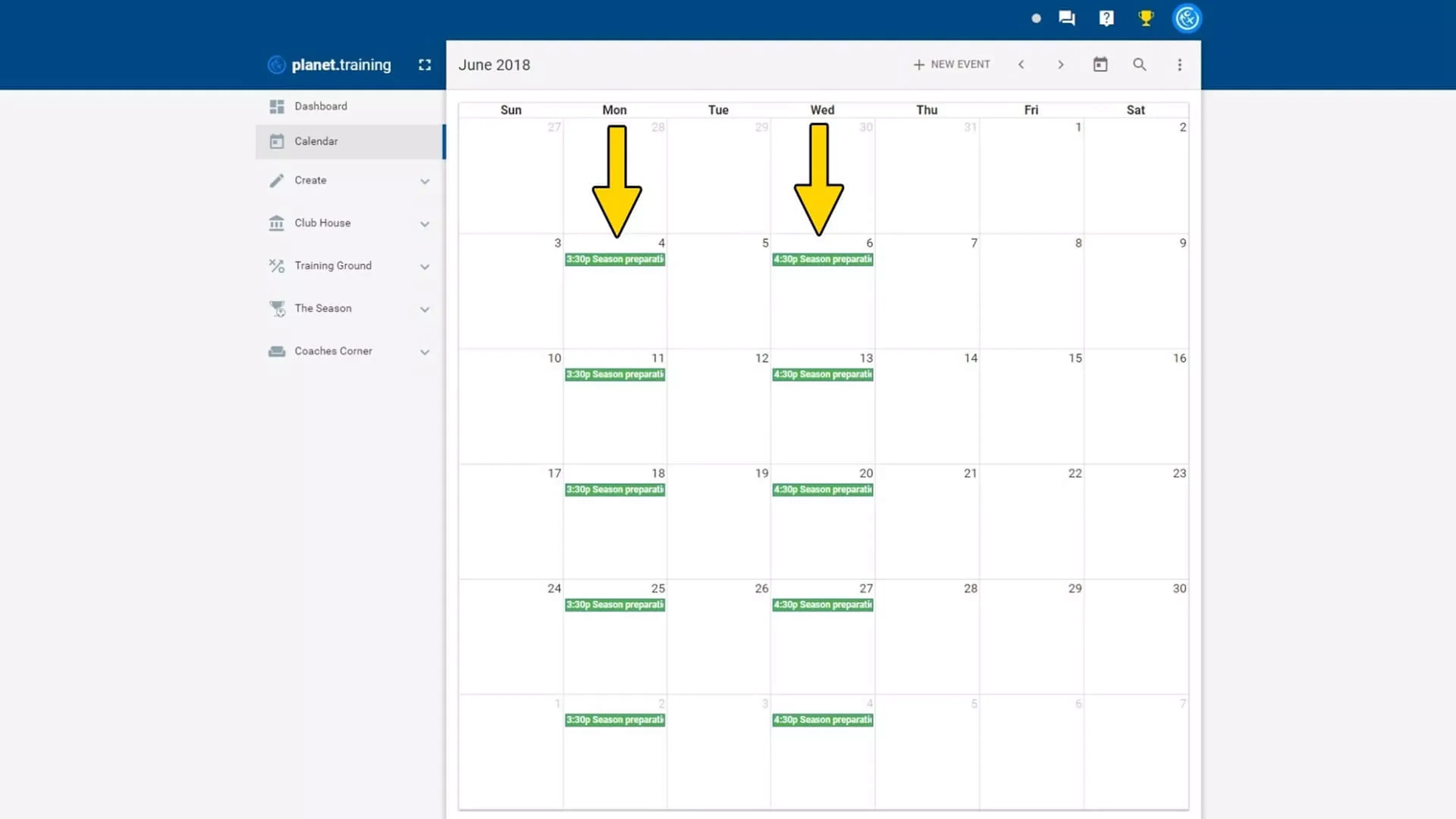 What is a Training Period?