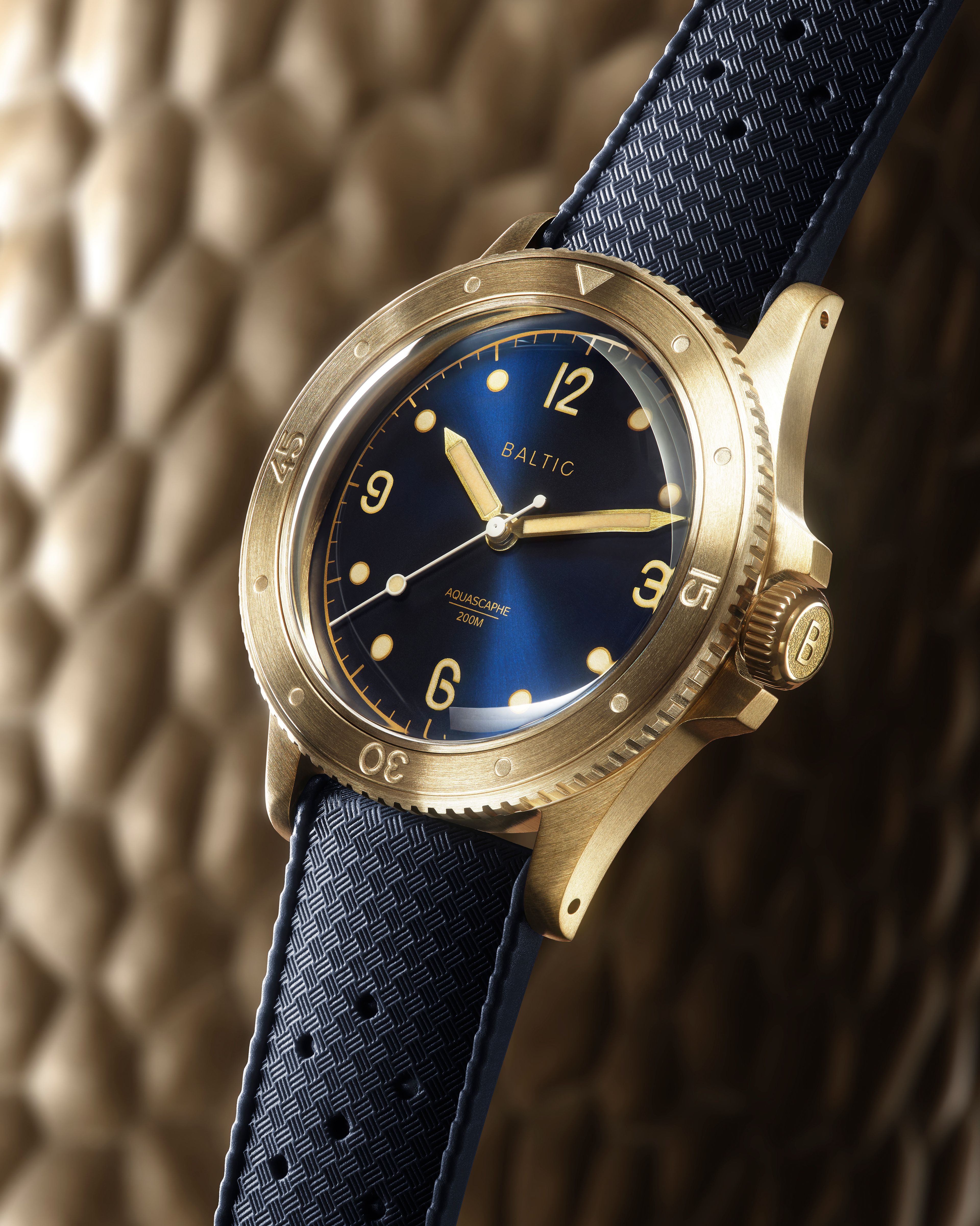 Aquascaphe Bronze collection - Baltic Watches