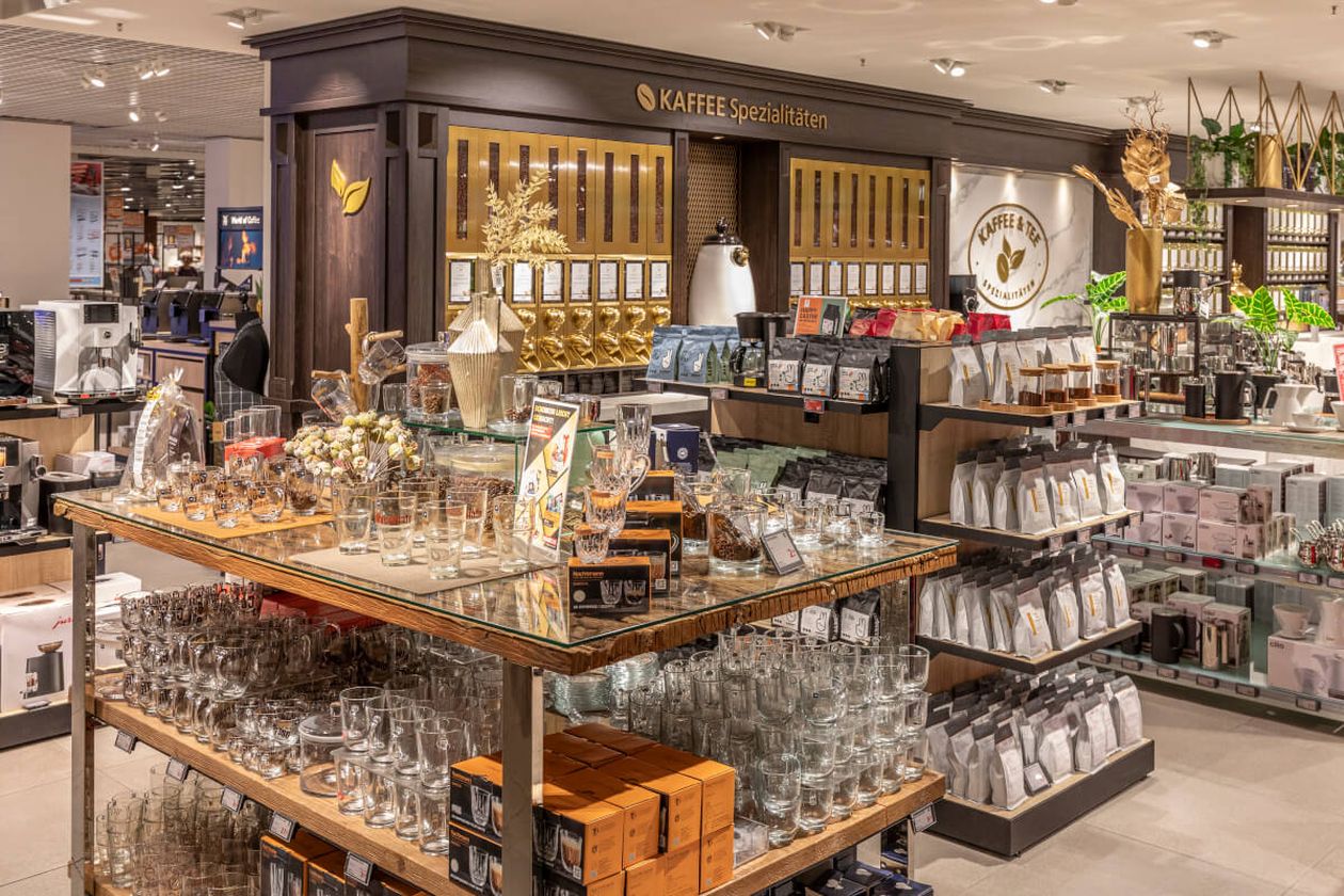 Kaffee-, Tee- & Geschenkeshop bei SEGMÜLLER | Möbelhaus & Onlineshop