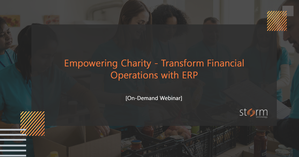 [On-Demand Webinar] Empower Charity – Transform Finance with ERP