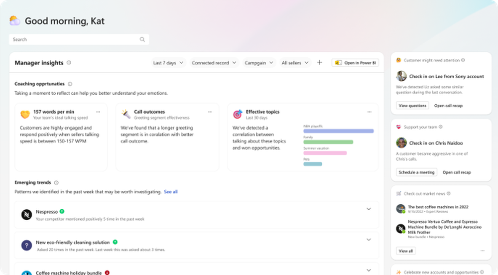 What's Coming to Dynamics 365 Sales? | Insights