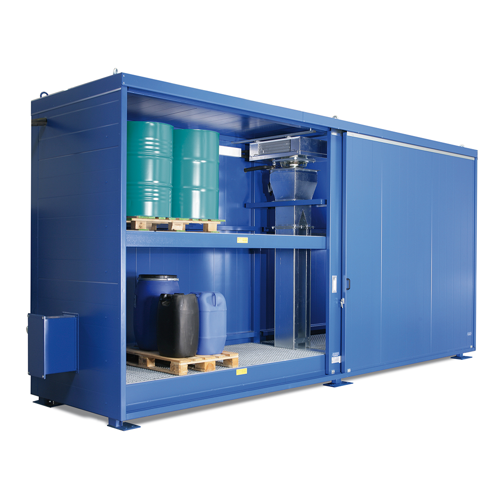 Gefahrstofflager vom Spezialisten für Gefahrstofflagerung - DENIOS