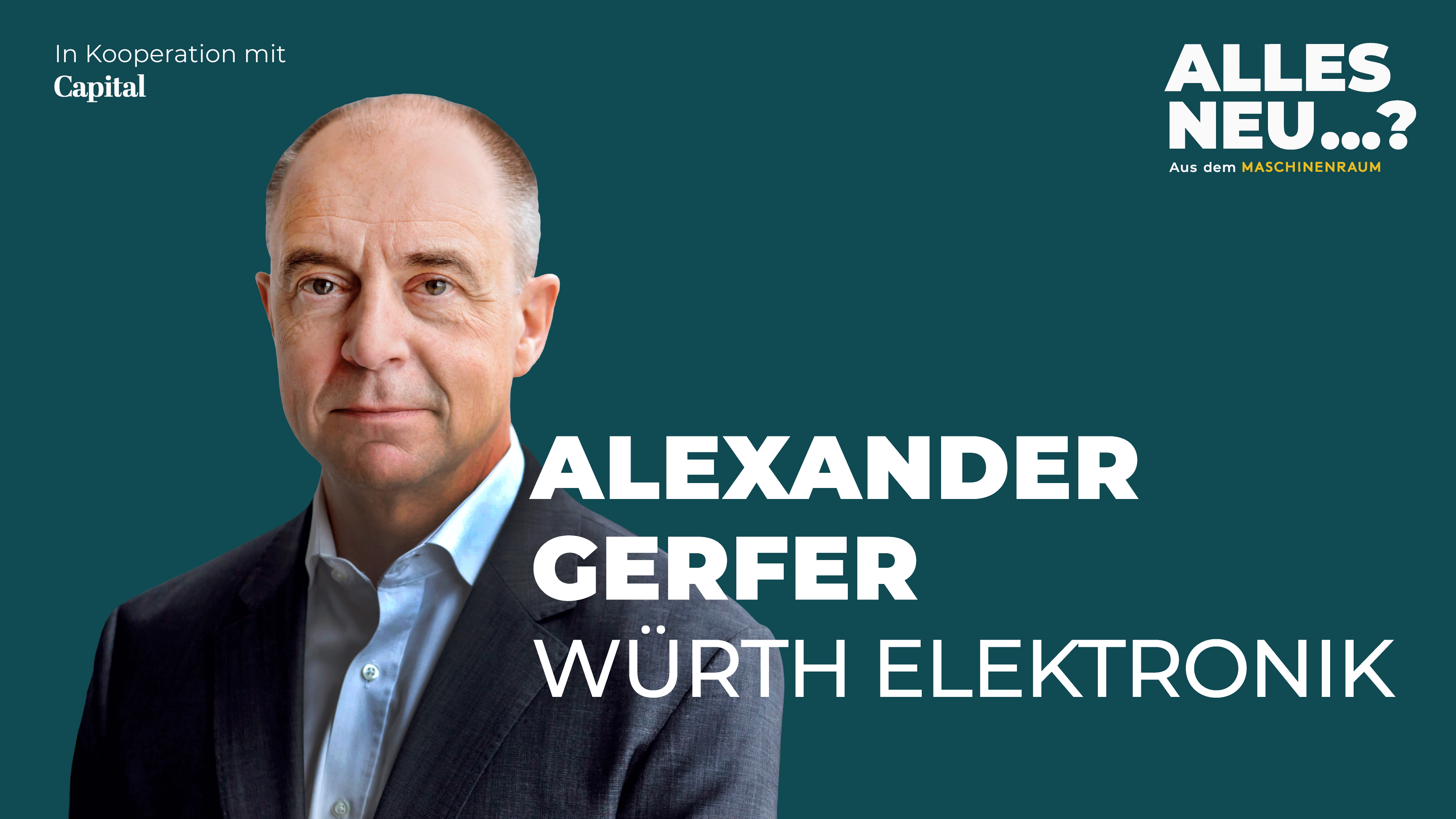 Alles neu...? Aus dem Maschinenraum