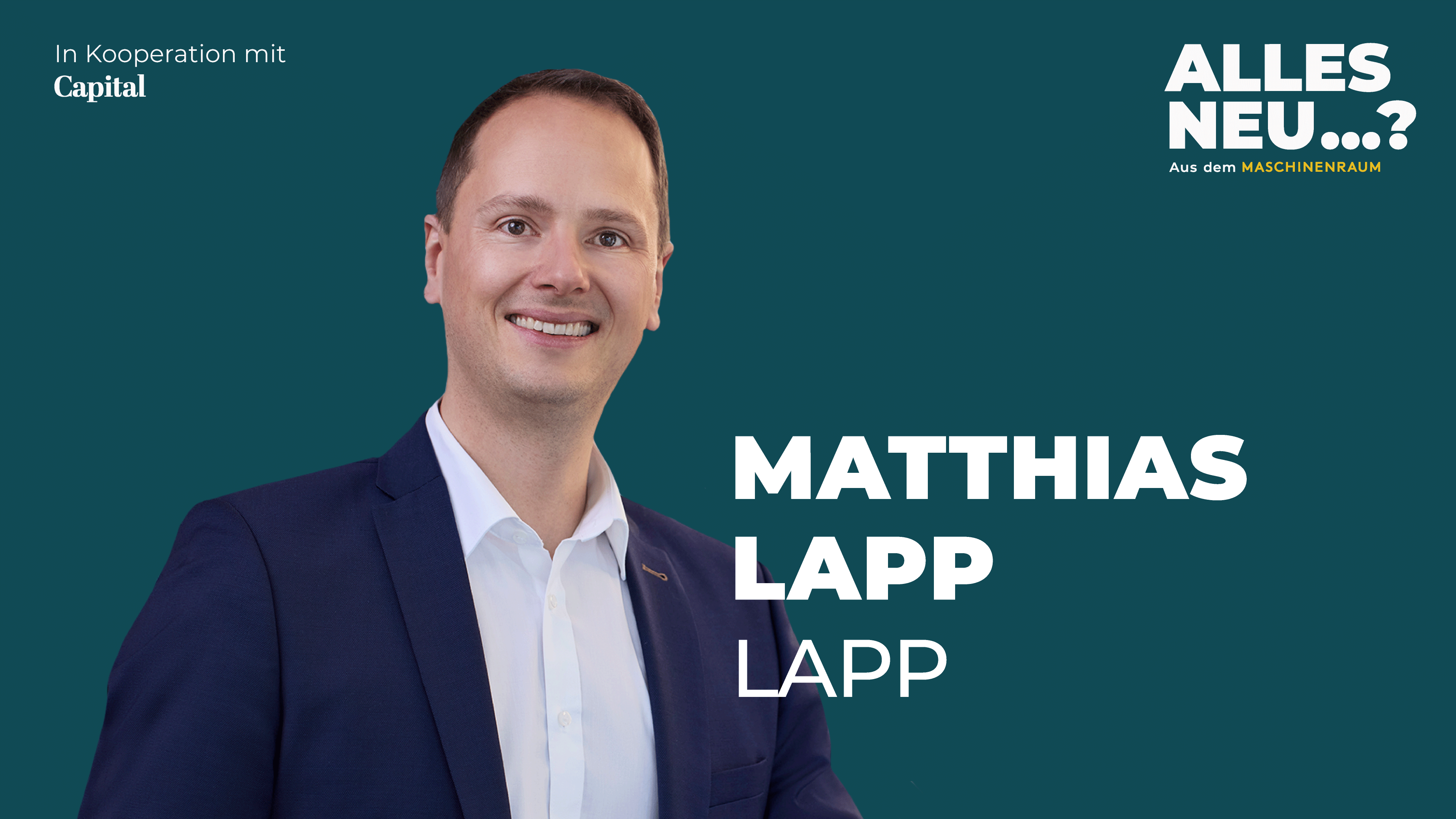 Alles neu...? Aus dem Maschinenraum