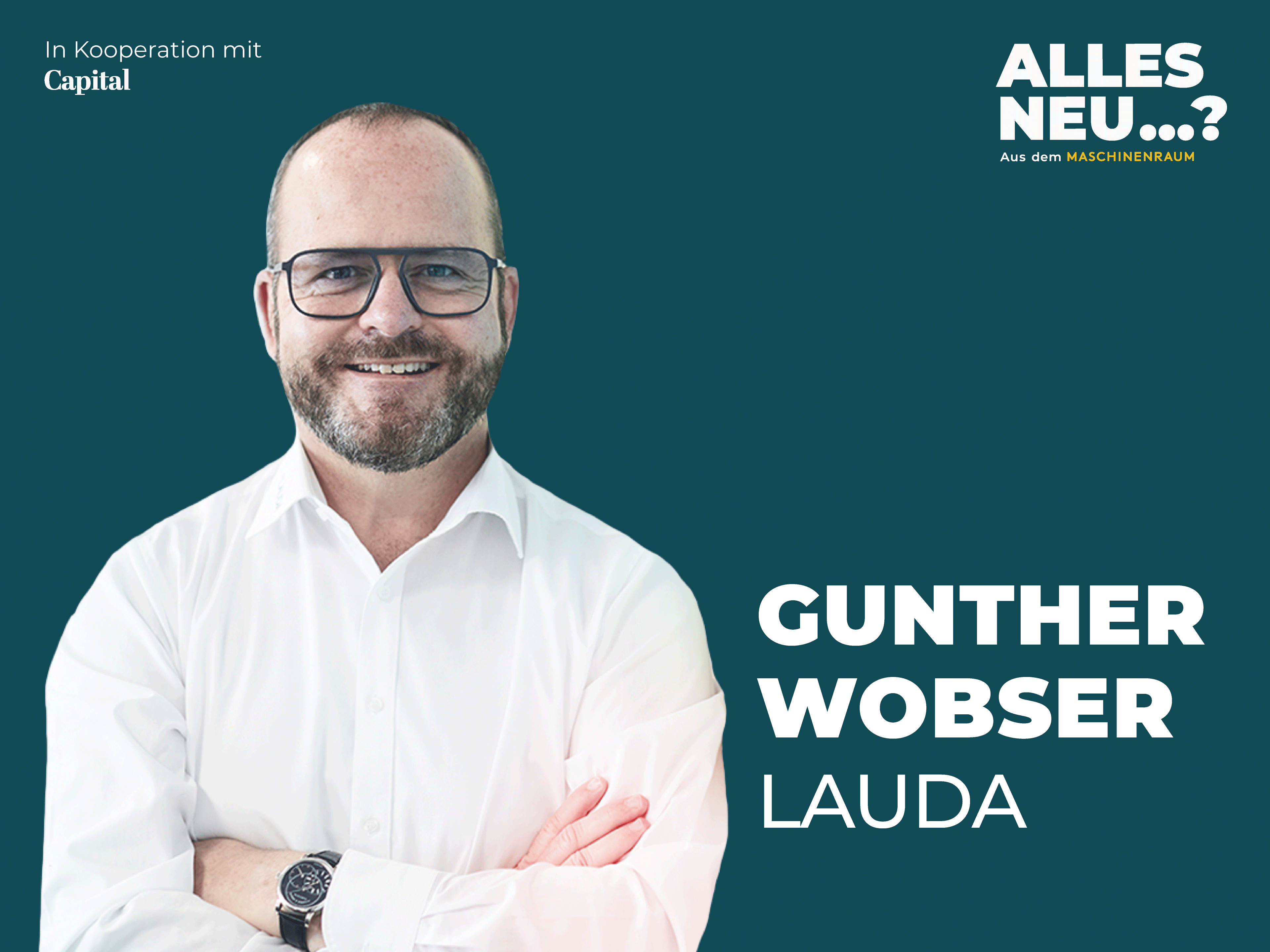 Podcast „Alles neu...? Aus dem Maschinenraum"