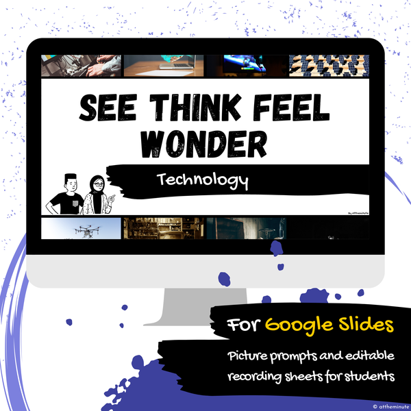 See Think Feel Wonder Pictures & Editable Google Slides: Technology ...