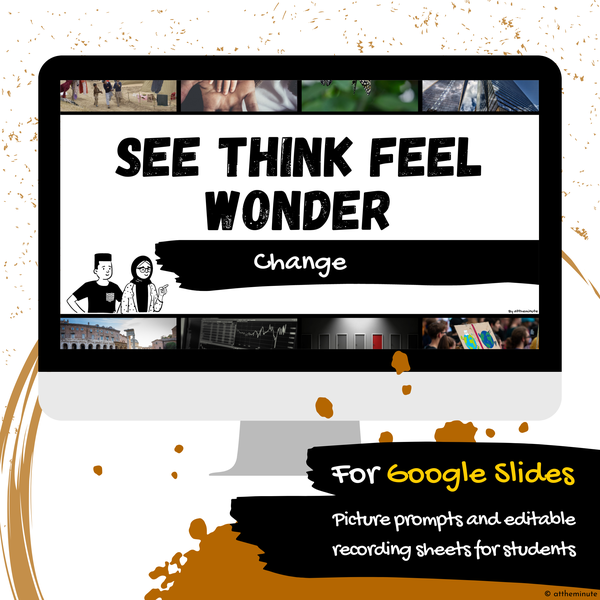 See Think Feel Wonder Pictures & Editable Google Slides: Change | at ...