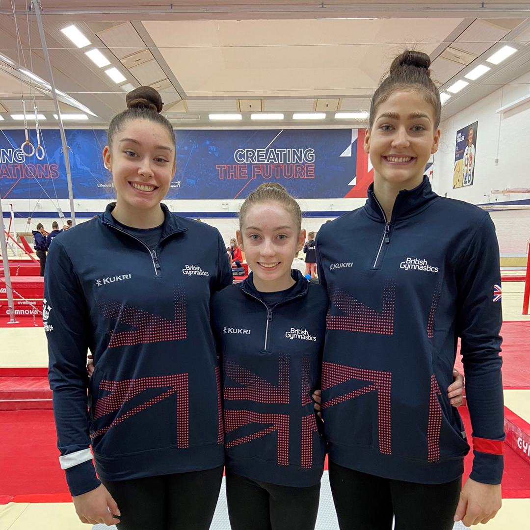 New acrobatic trio excited by return of competition
