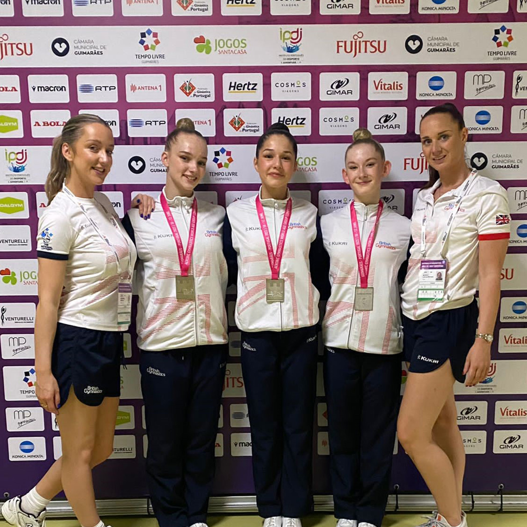 Three medals for GBR at Aerobic World Age Group Championships