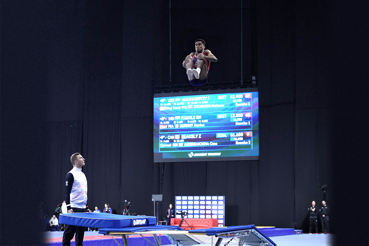 Regional Judge Double Mini Trampoline