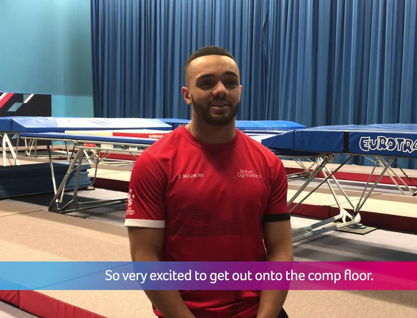 Watch: Corey Walkes looking forward to second senior worlds