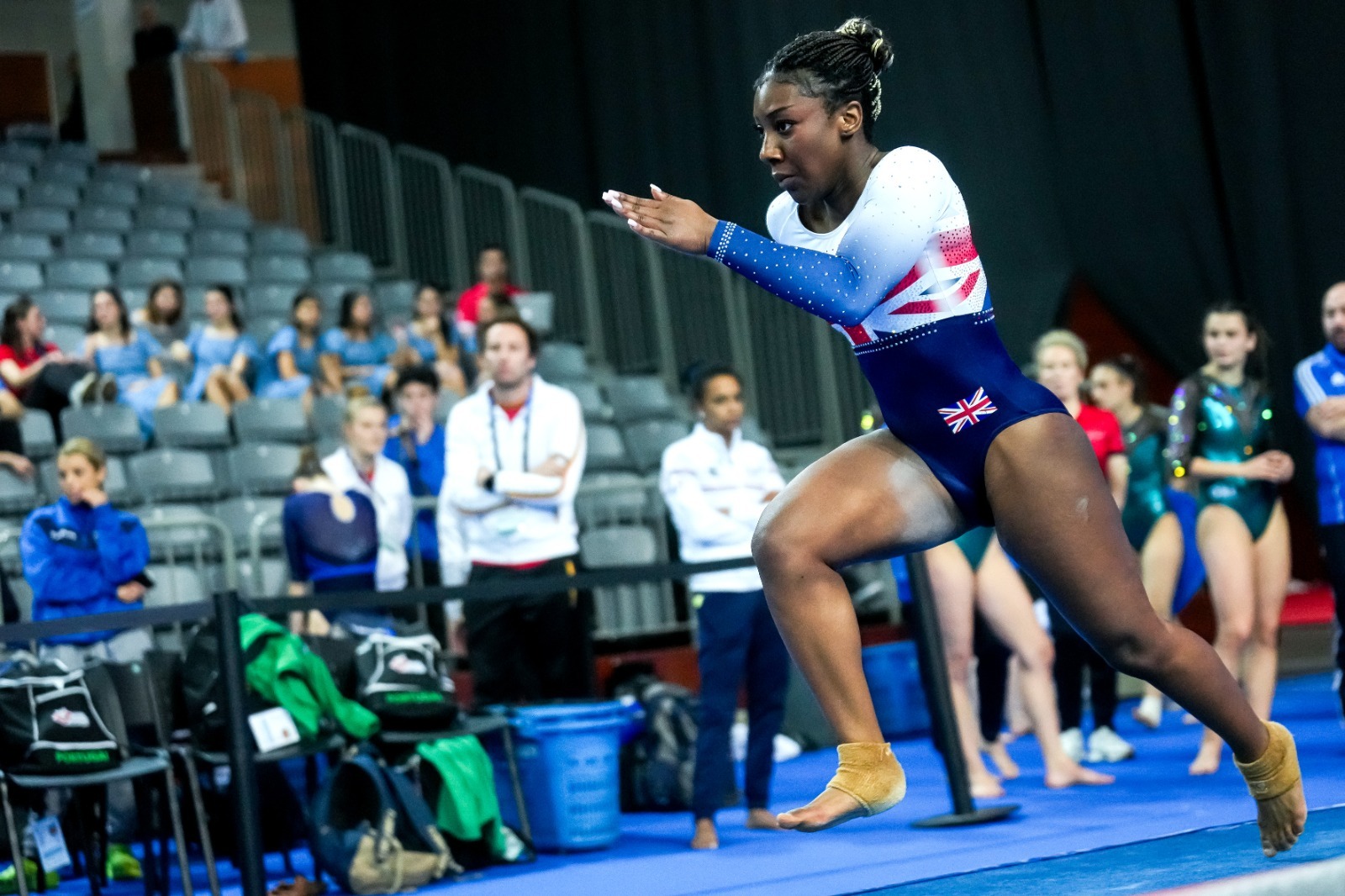 It’s European Gold for the women’s tumbling team!
