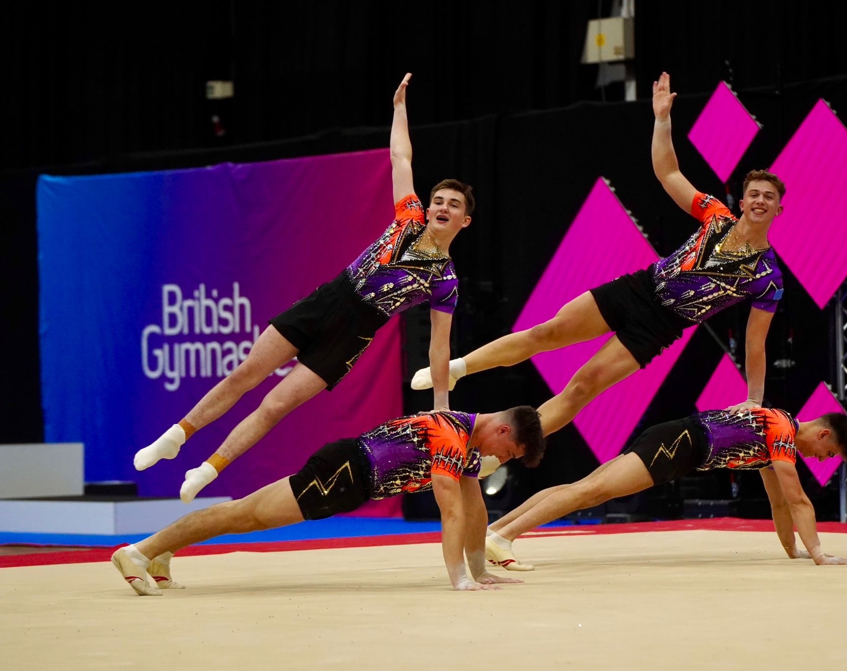 A spectacular start to the Acro, Aero & Rhythmic British Championships