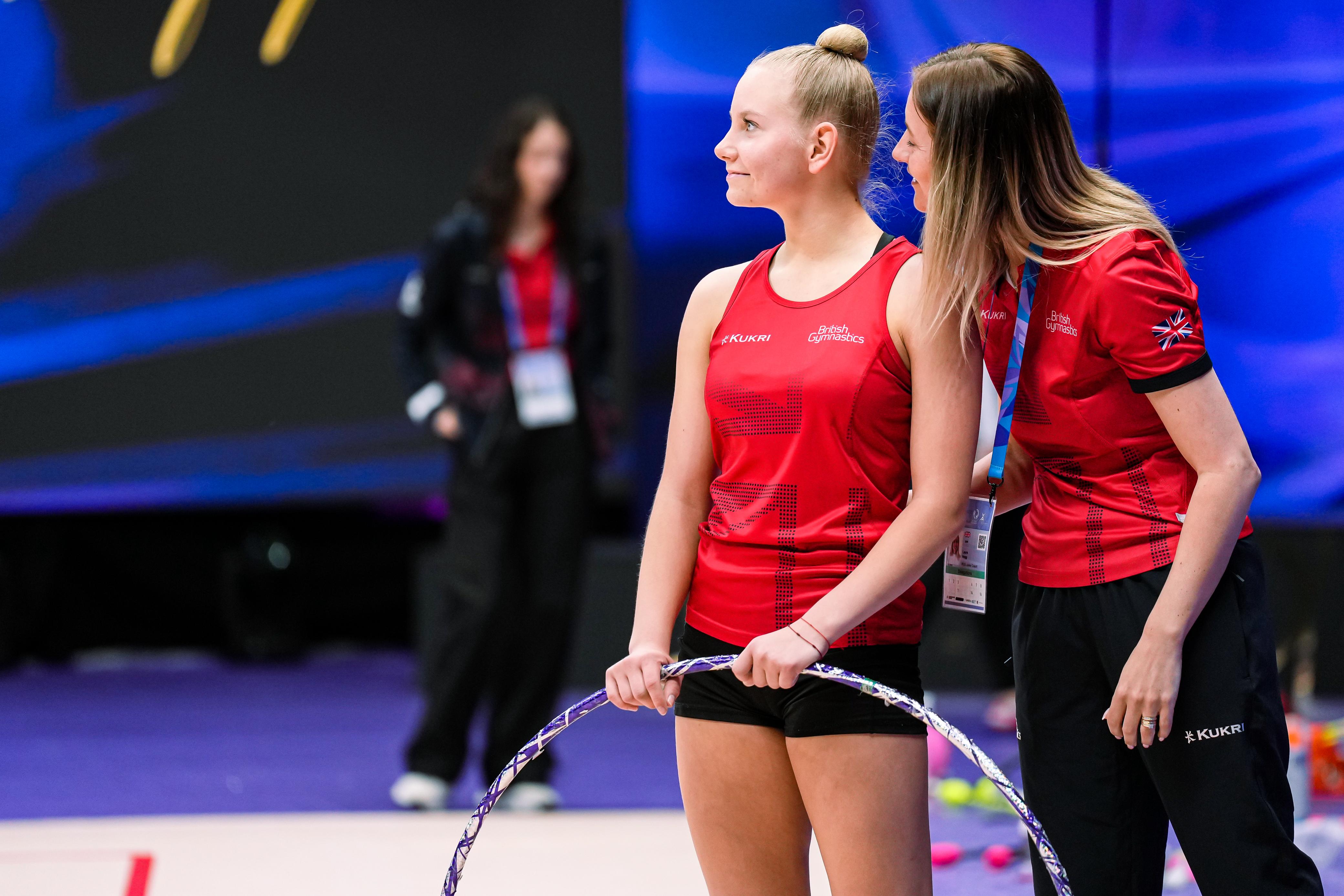 Coach Laura Hogg shares her hopes for Rhythmic Gymnastics in Great Britain