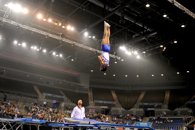National Judge Double Mini Trampoline