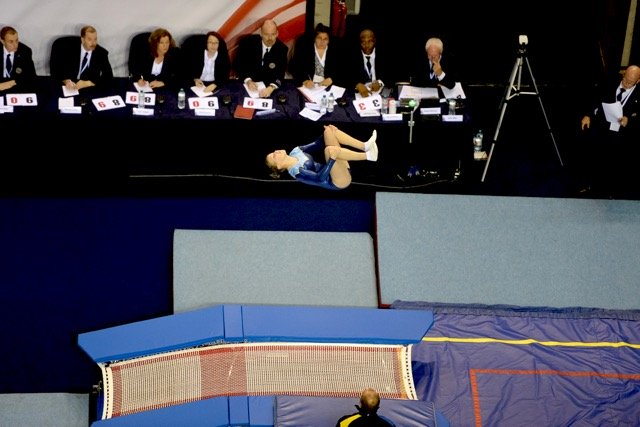 Regional Judge Double Mini Trampoline