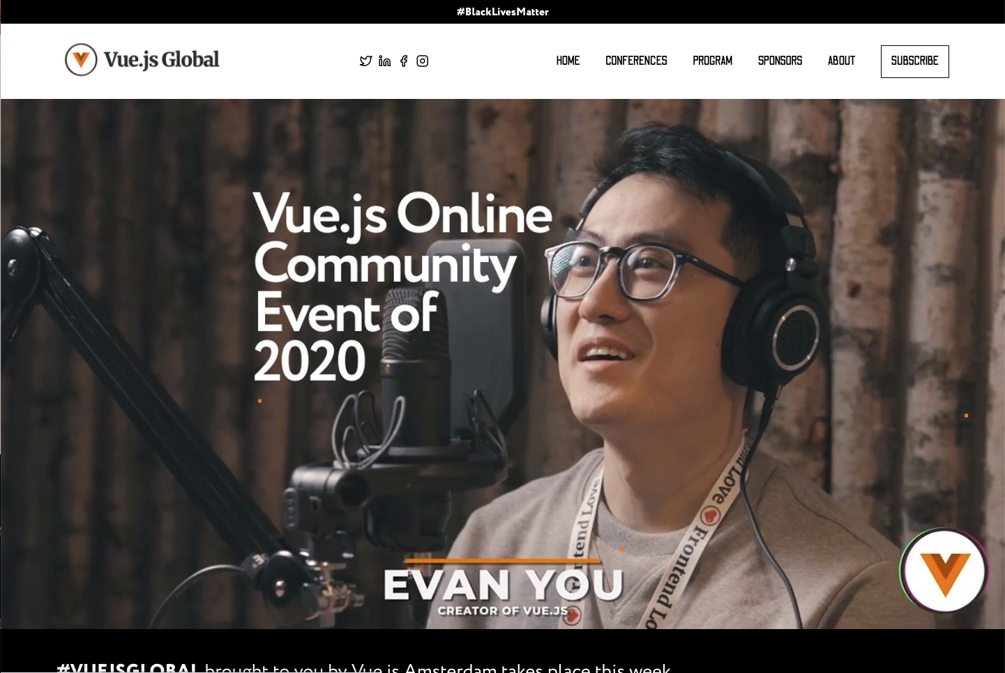 Vue.js Global - Online Conference Vue.js Global - Online Conference