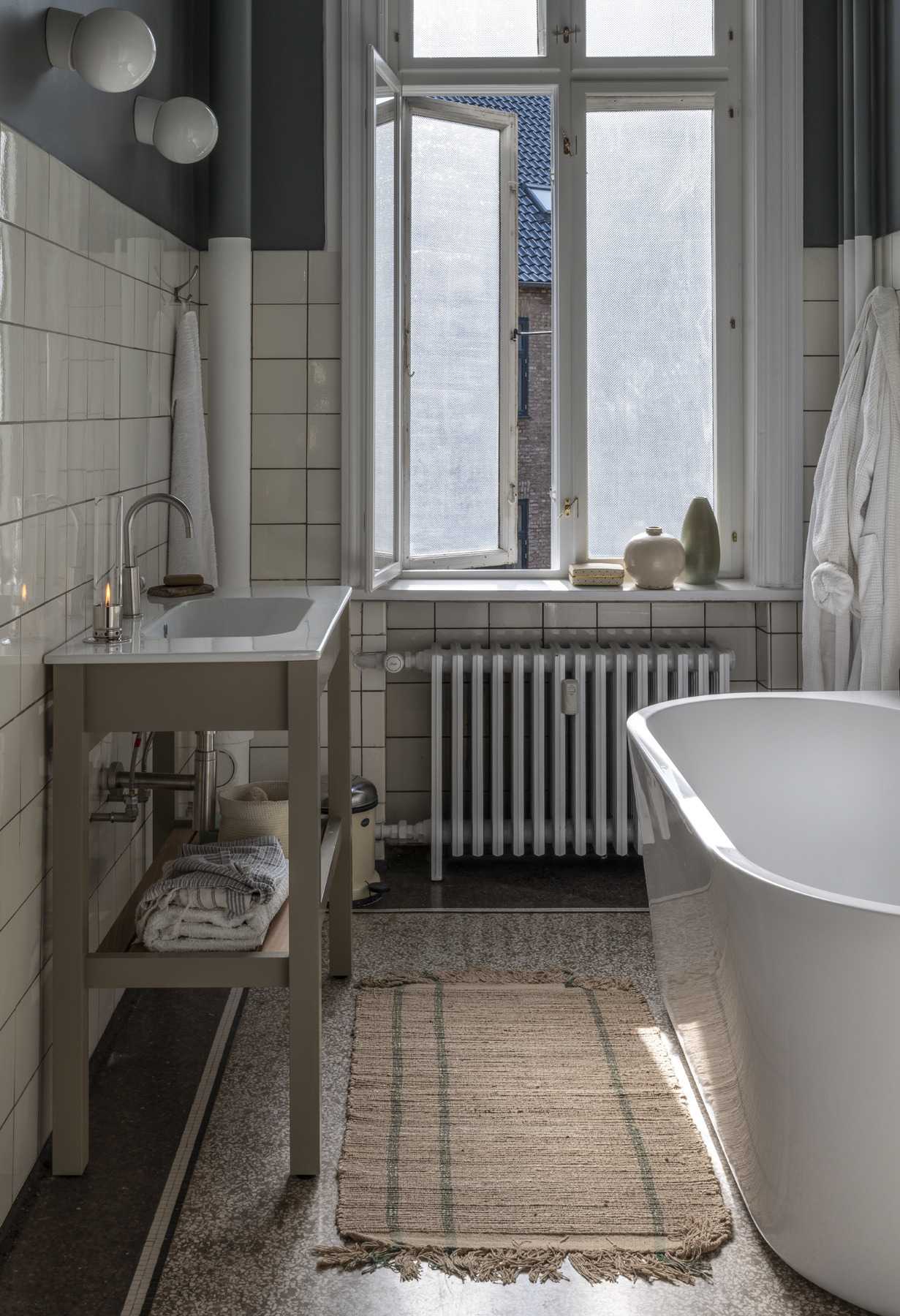 Kvänum baths – Quality and craftsmanship in Modern Classic style