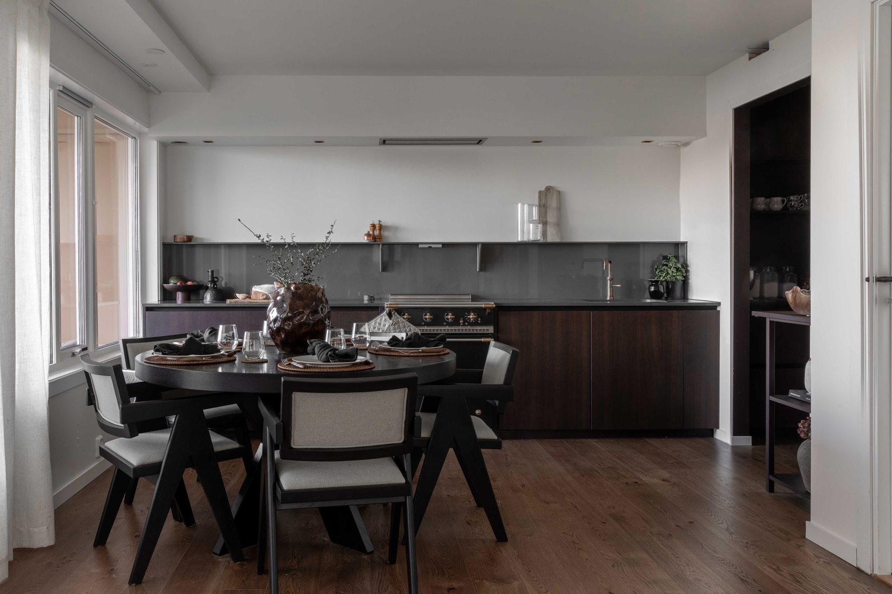 Inspiring dark wood kitchens in smoked oak by Kvänum