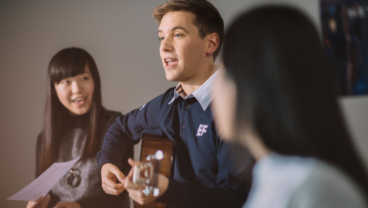 Being a teacher of English as a foreign language