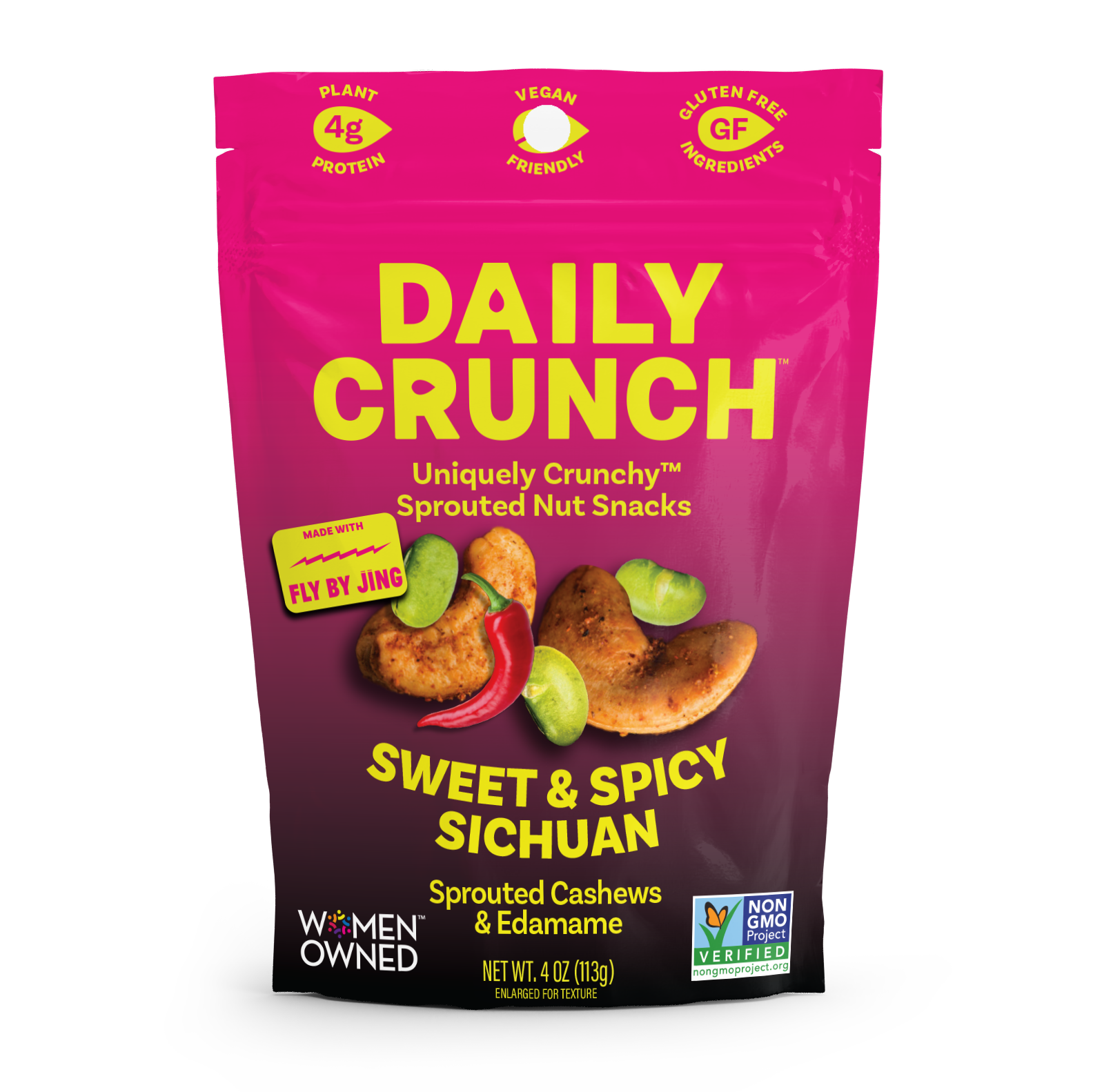 Sweet & Spicy Sichuan Nut Mix | Fly By Jing