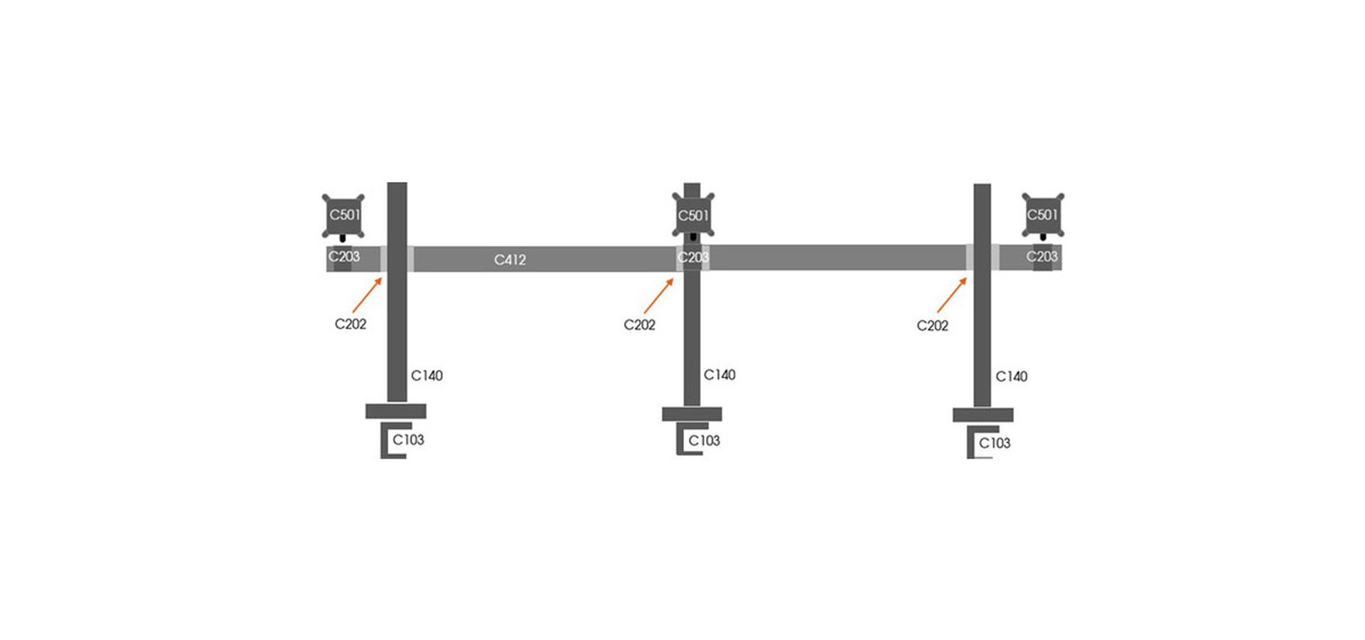 How to install a monitor wall with MOMO monitor arms | Vogel's