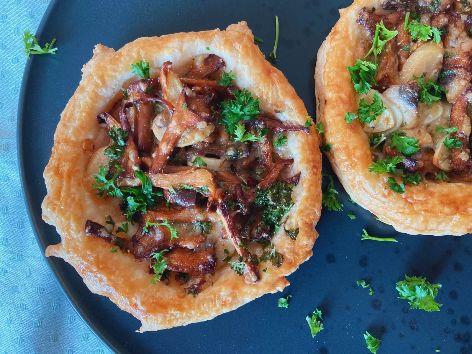 Små tærter med svampe | Vegetar