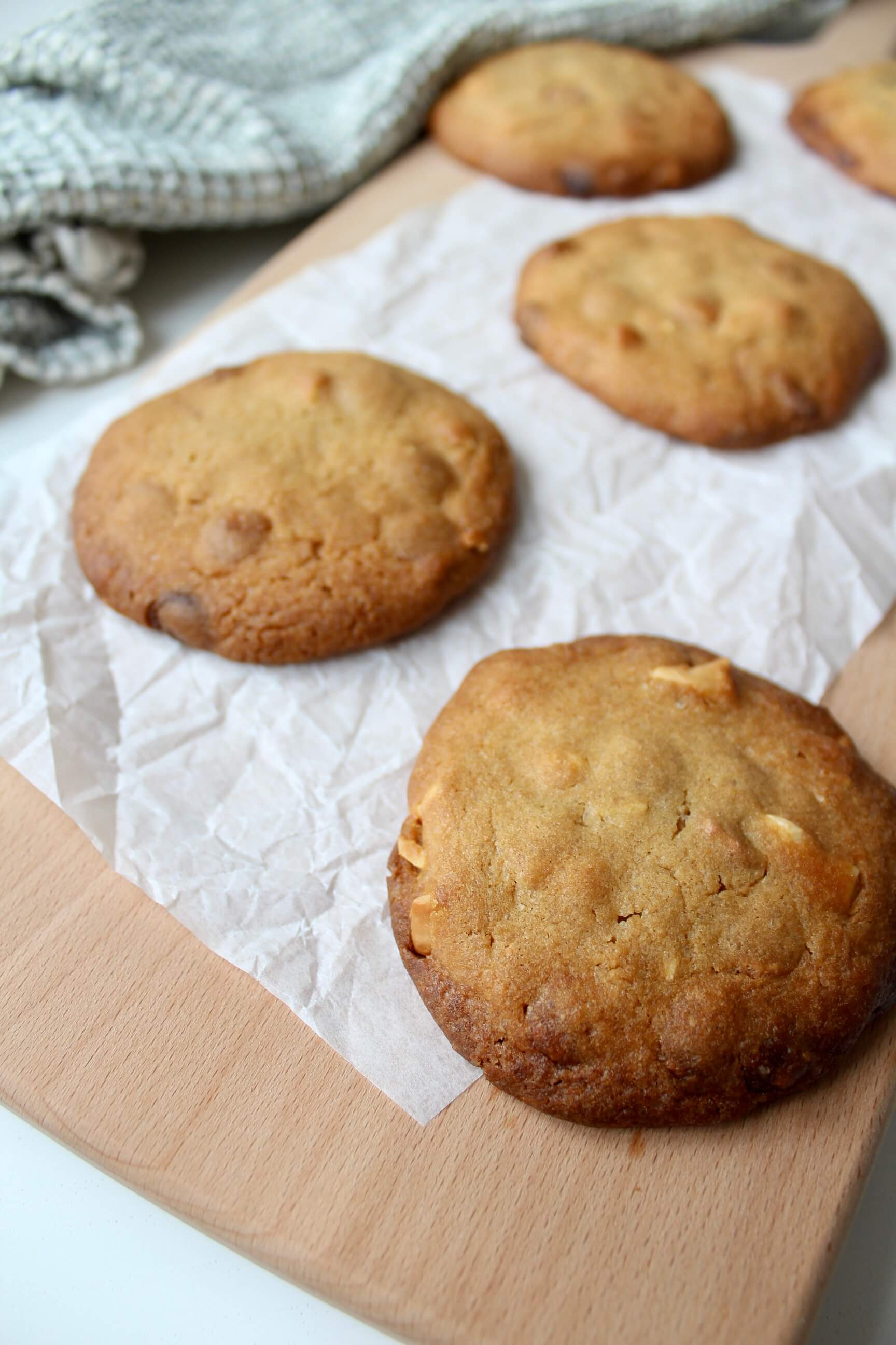 Cookies med rubychokolade og cashewnødder | Vegetar