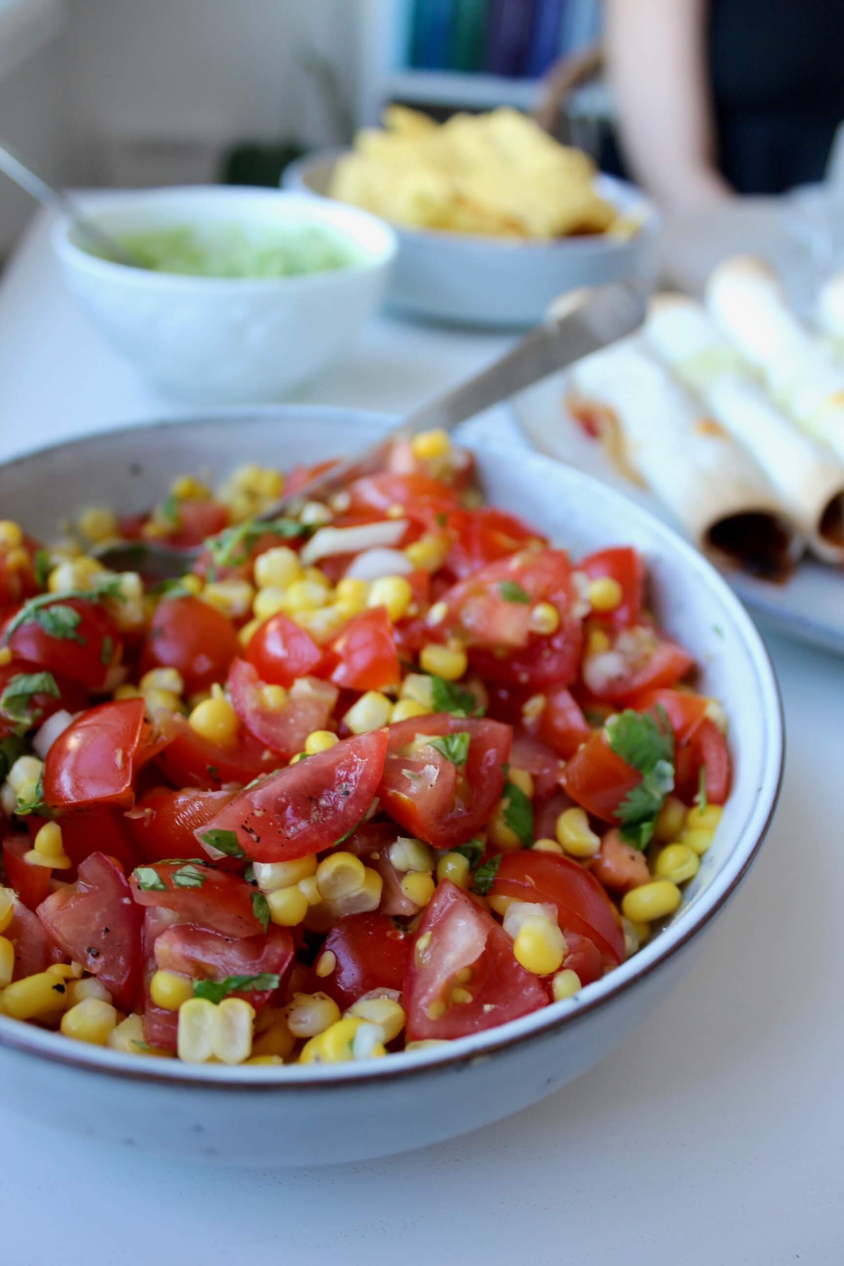 Frisk majssalsa | Vegetar