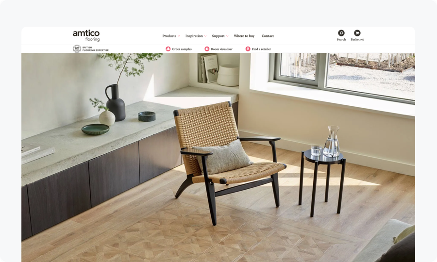 Amtico Case Study | Storyblok