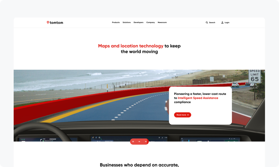 TomTom Case Study | Storyblok | Storyblok