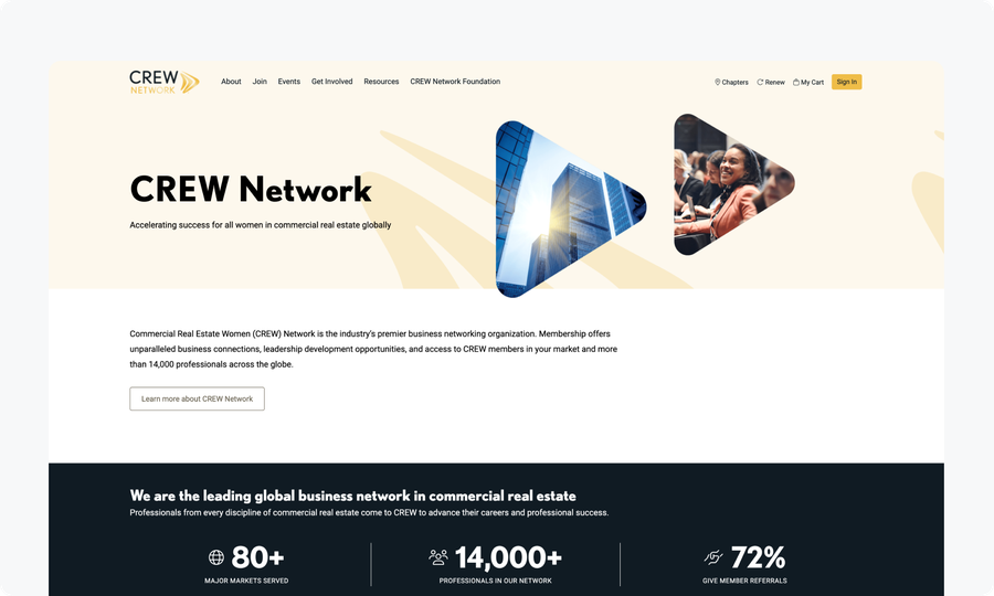 CREW Network Case Study | Storyblok
