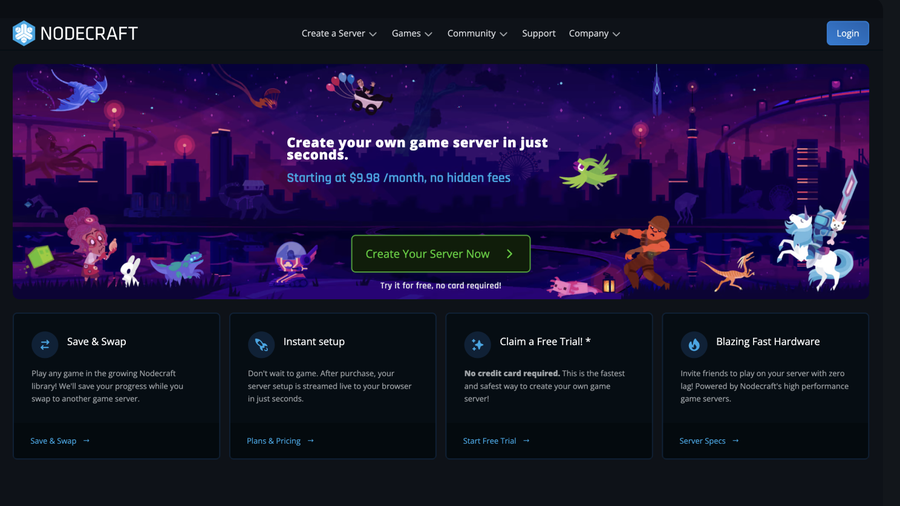 Nodecraft's optimization to publish new game releases | Storyblok