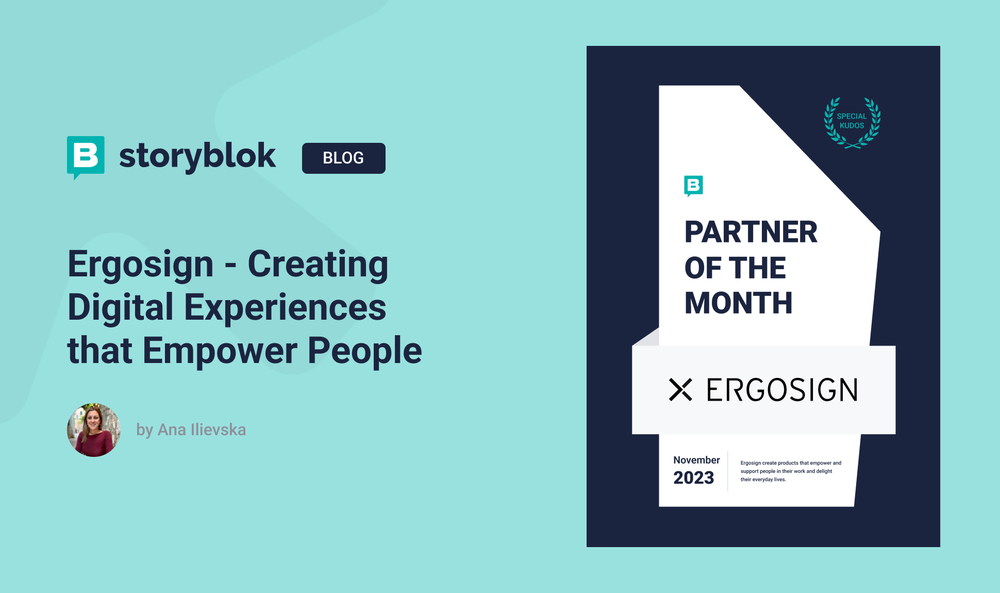 Ergosign - Creating Digital Experiences That Empower People | Storyblok