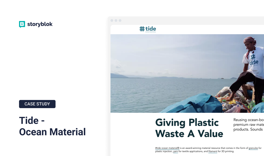 Tide - Ocean Material | Storyblok