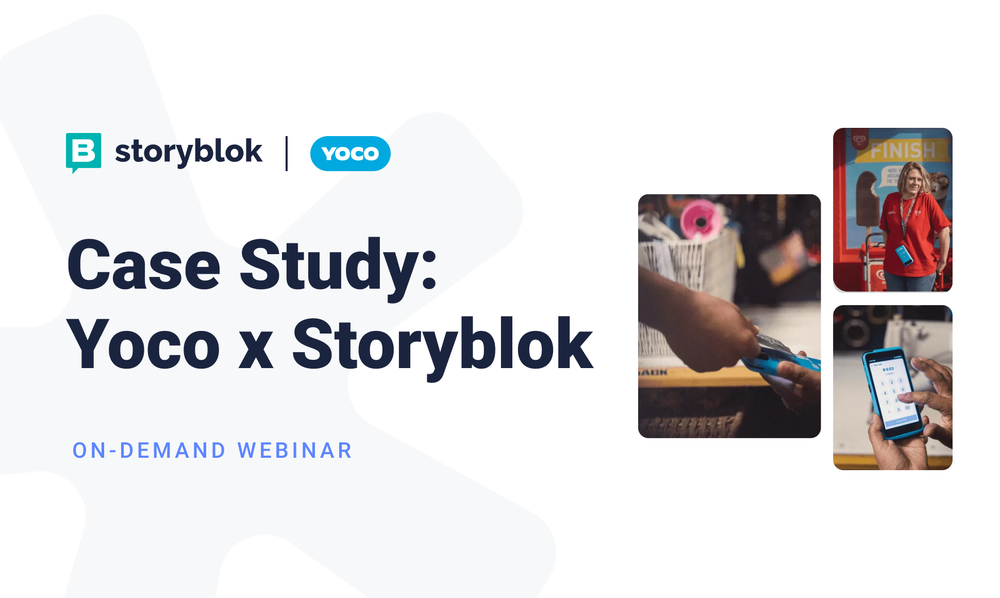Case Study: Yoco x Storyblok | Storyblok