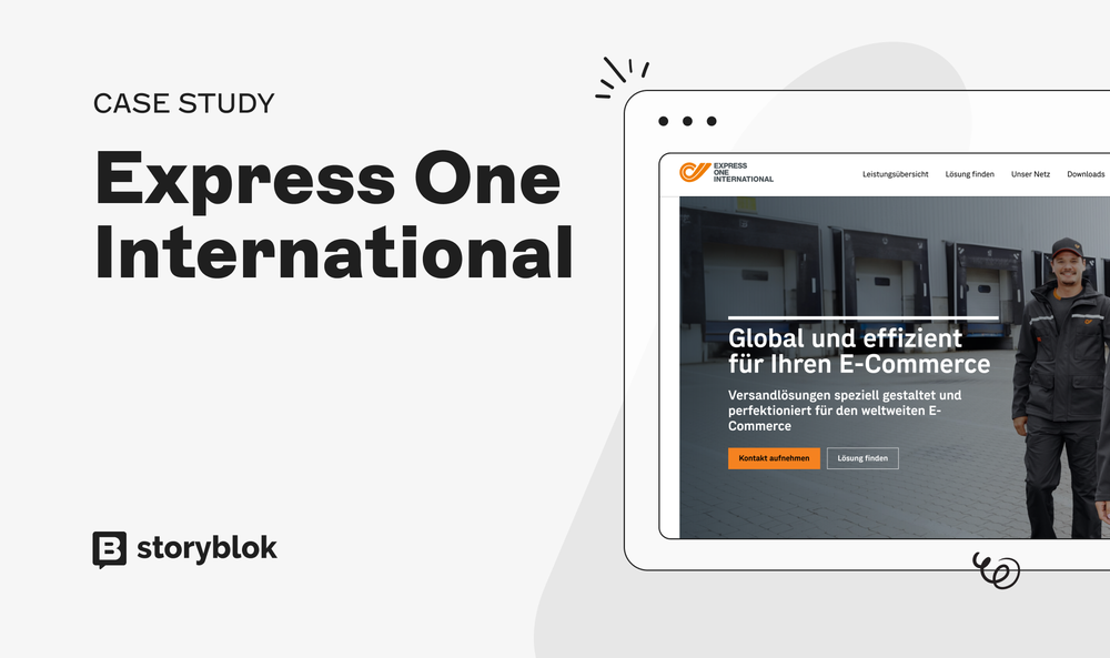 Express One International Case Study | Storyblok
