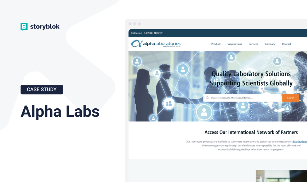 Alpha Labs | Storyblok