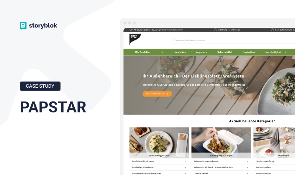 PAPSTAR | Storyblok