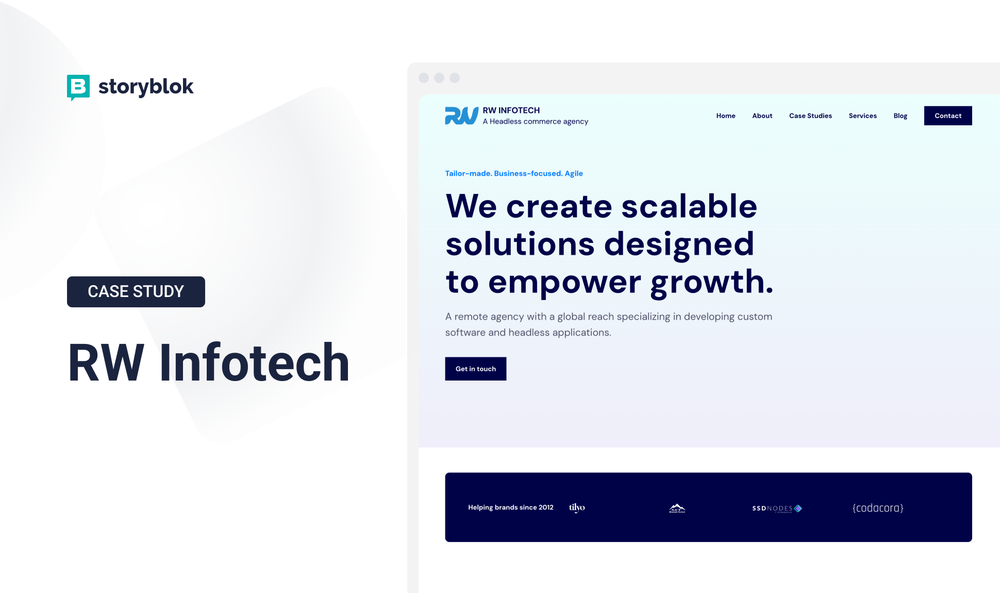 RW Infotech Case Study | Storyblok