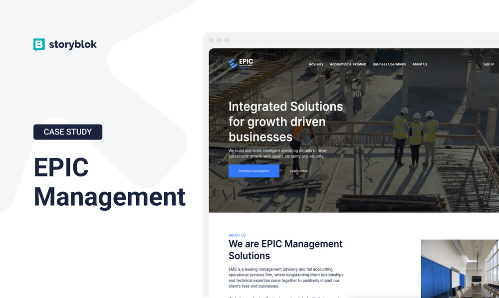 EPIC Management | Storyblok