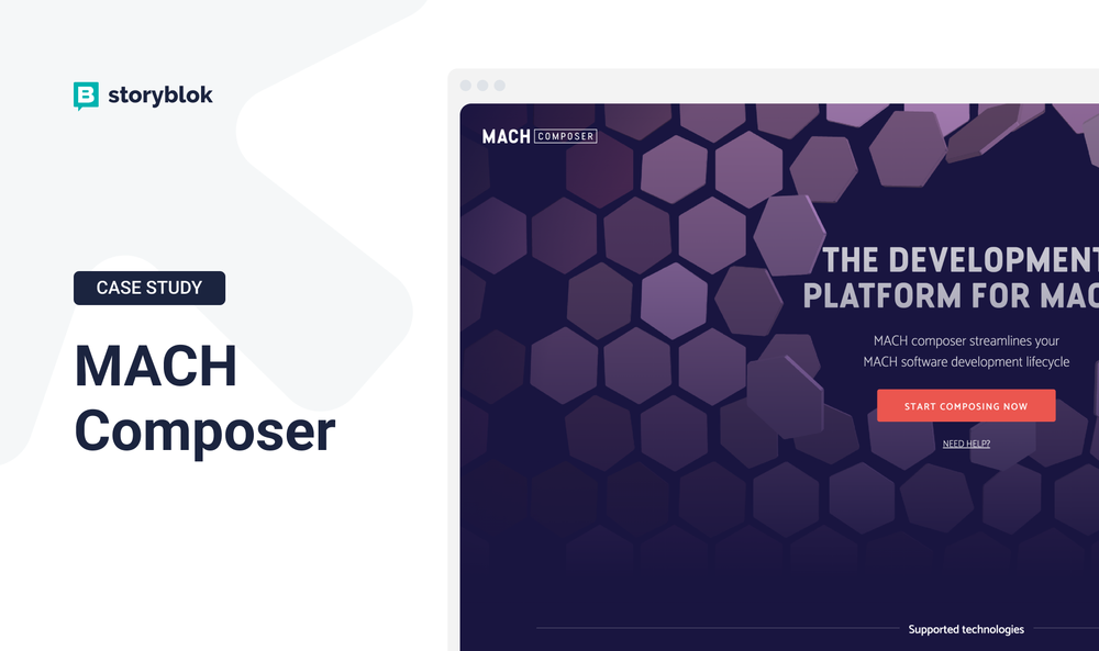 MACH Composer | Storyblok
