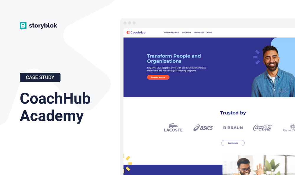 CoachHub Academy Case Study | Storyblok