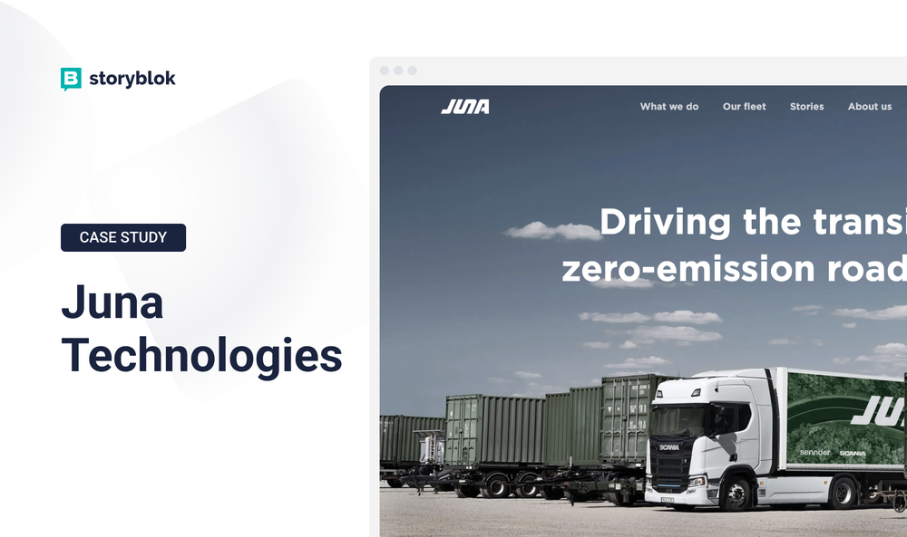 Juna Technologies Case Study | Storyblok