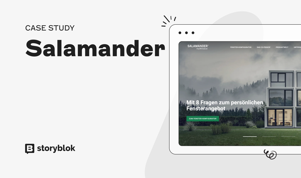 Salamander Case Study | Storyblok